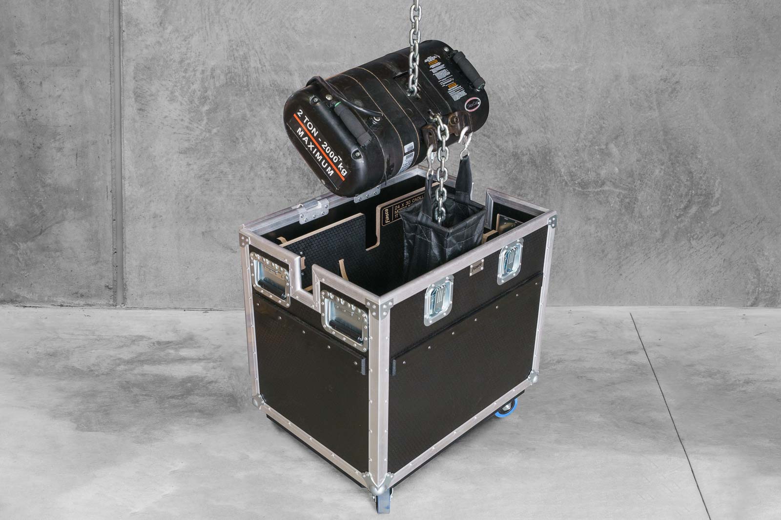 CM 2T Hoist Case | Chain Motor Cases | Fiasco Cases – Fiasco Cases USA