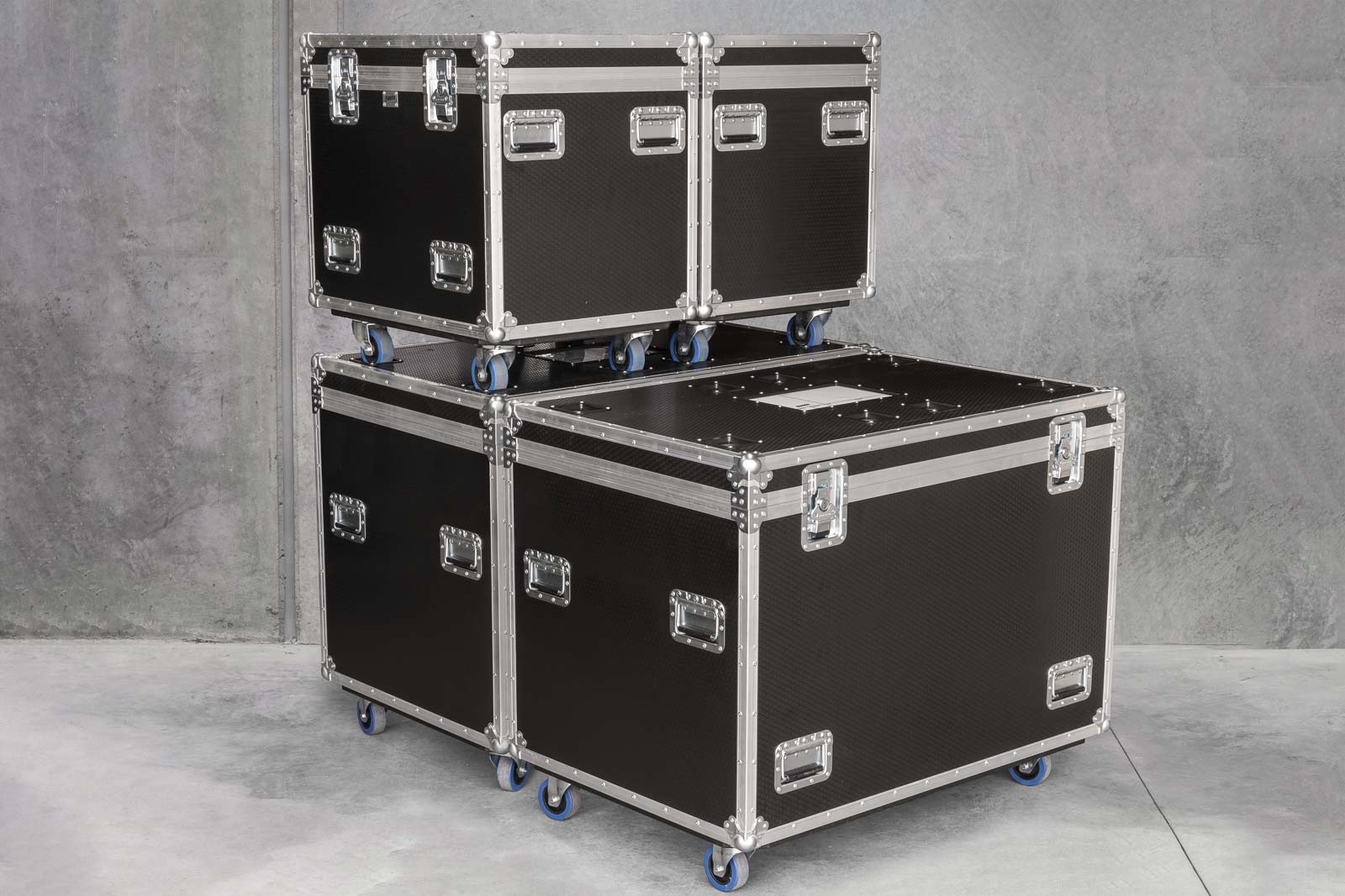 48 x 30 Double SLAM Rack 12U | Touring Road Cases| Fiasco Cases ...