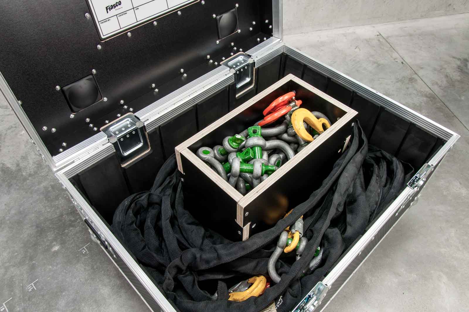 24 x 30 Short Sling & Rigging Case | Cable Road Case | Fiasco Cases ...