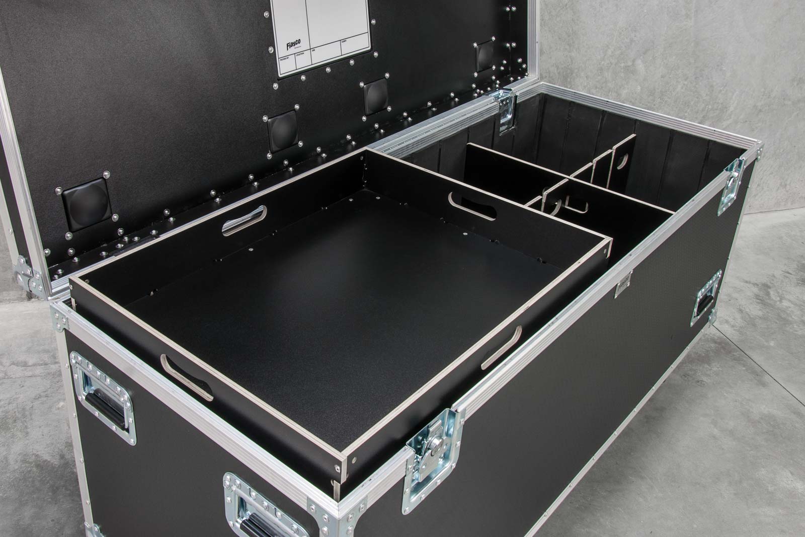 Road Case Divider And Tray | Touring Road Cases | Fiasco Cases – Fiasco ...