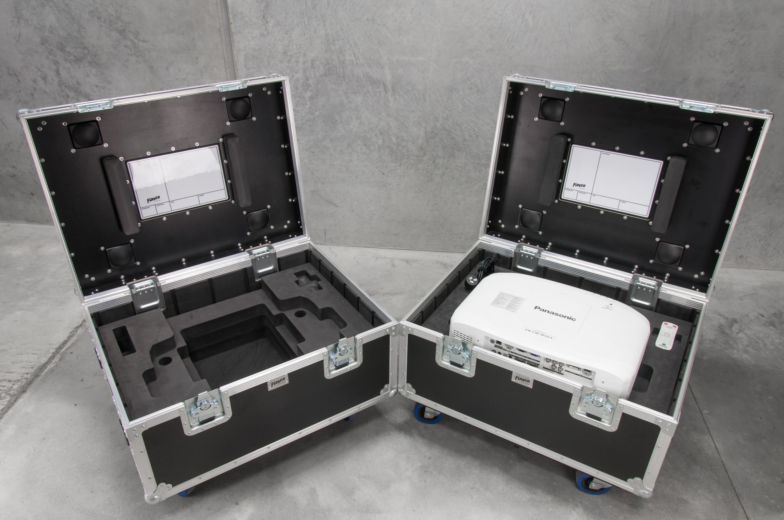 Projector Inserts for Road Cases | Custom Road Cases | Fiasco Cases ...